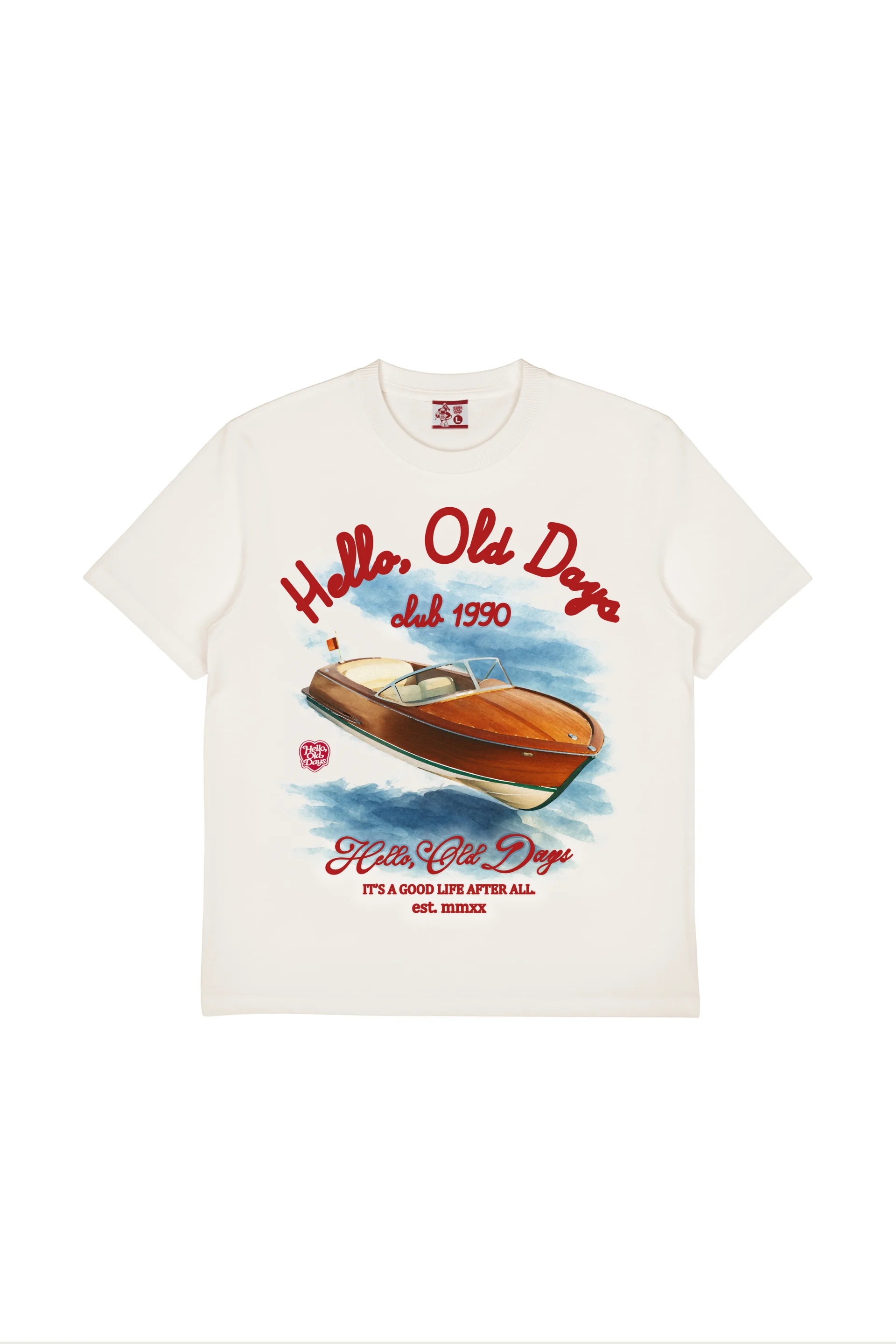 1990 Riva Heritage Tee - Hello Old Days